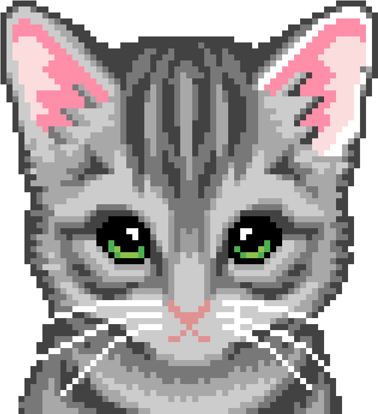 Download Cute Cat - 8 Bit Cat Gif - HD Transparent PNG - NicePNG.com