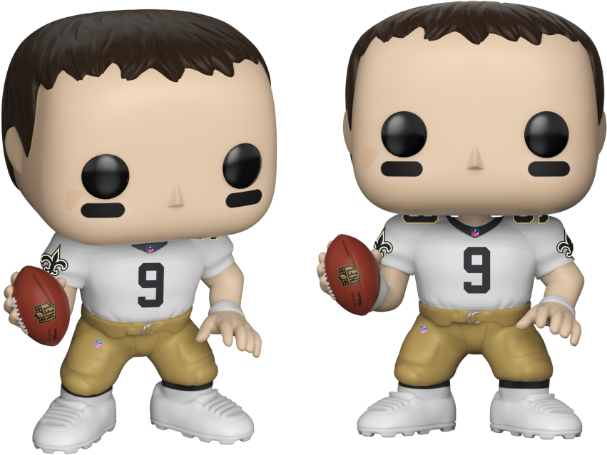 Download HD Funko Drew Brees Transparent PNG Image - NicePNG.com