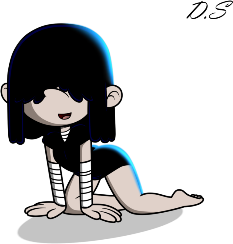 Download Loud House Lucy Fanart - Lucy Fanart The Loud House - HD ...