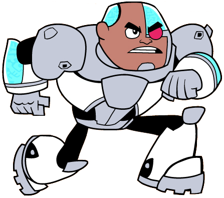 Transparent Cyborg Teen Titans Png Cyborg Teen Titans