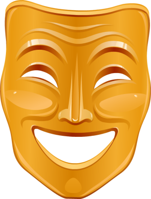 Download HD Mask Clipart - Comedy Mask Clip Art Transparent PNG Image ...