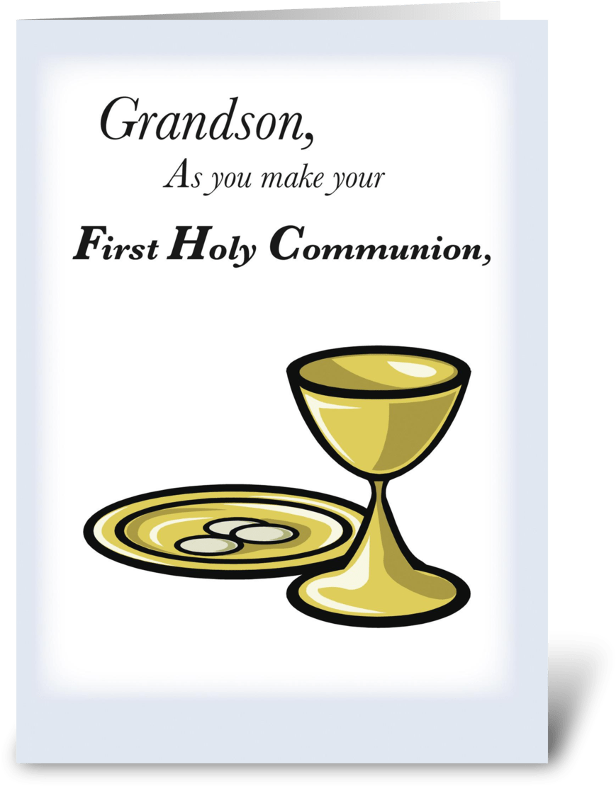 Download Grandson First Communion - First Communion - HD Transparent ...