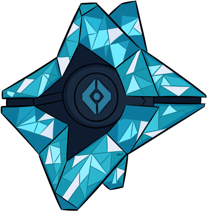 Download Destiny Ghost Png - Triangle - HD Transparent PNG - NicePNG.com