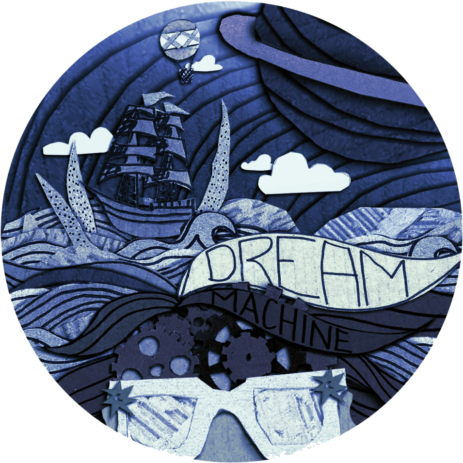 Download HD Dreammachine-blue Transparent PNG Image - NicePNG.com