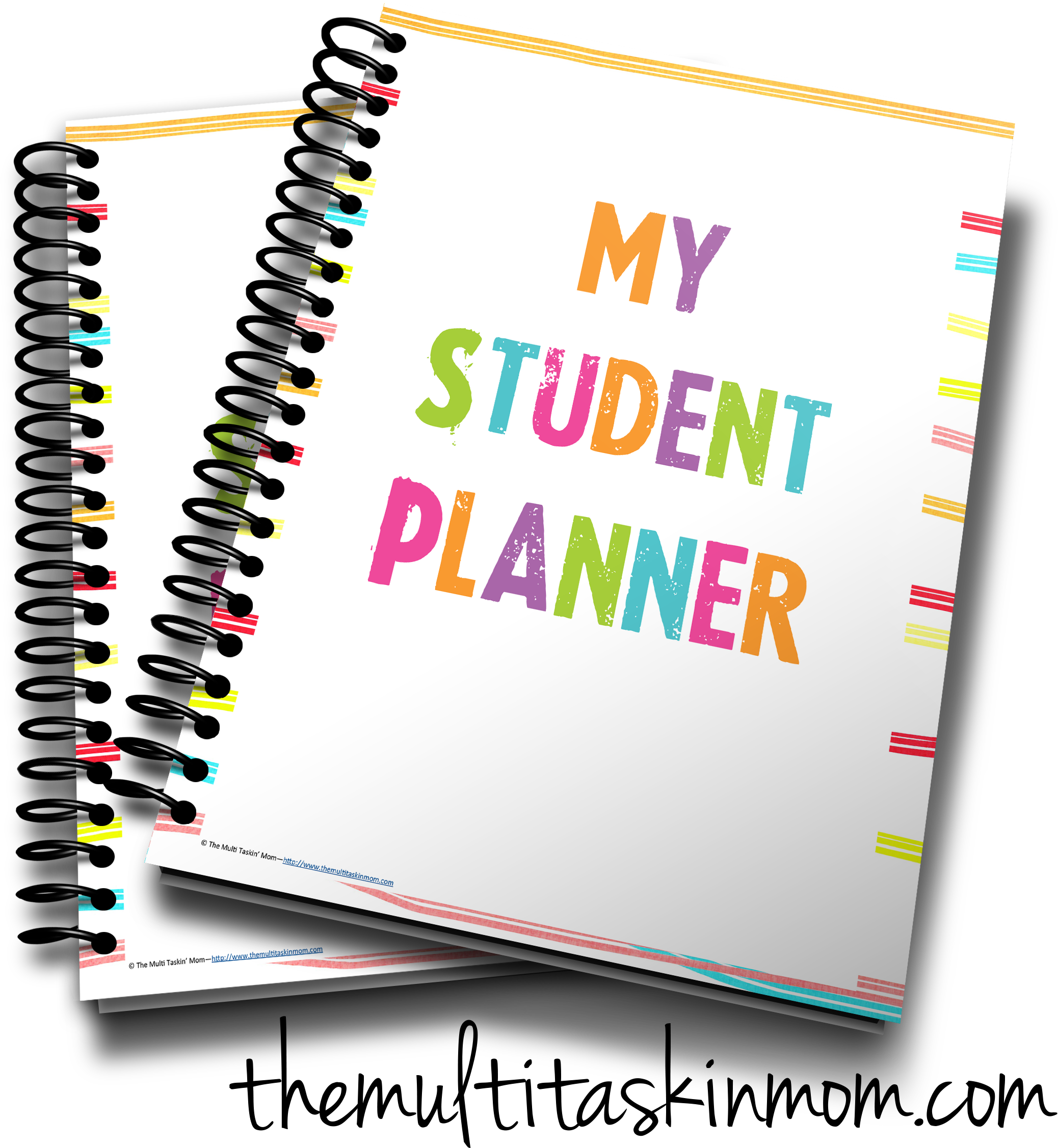 Download Colorful Student Planner - Document - HD Transparent PNG ...