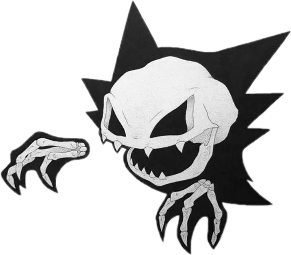 Download HD Haunter Sticker - Hunter Pokemon Drawing Transparent PNG ...