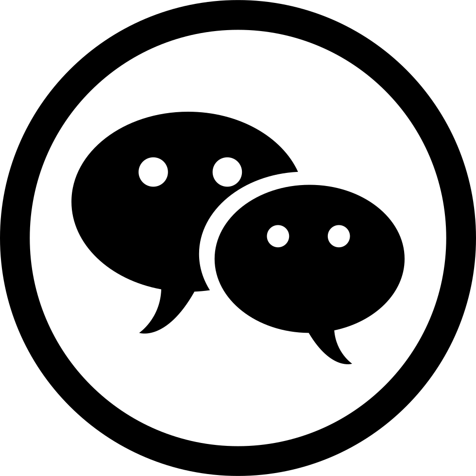 Download HD Wechat Svg Png Icon Free Download - Wechat Vector ...