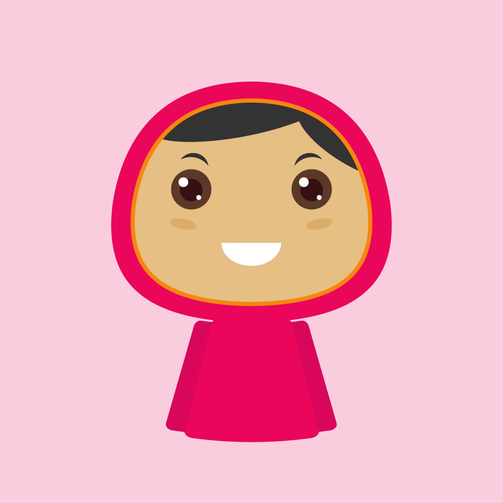 Download HD Vector Illustration - Malala Vector Transparent PNG Image ...