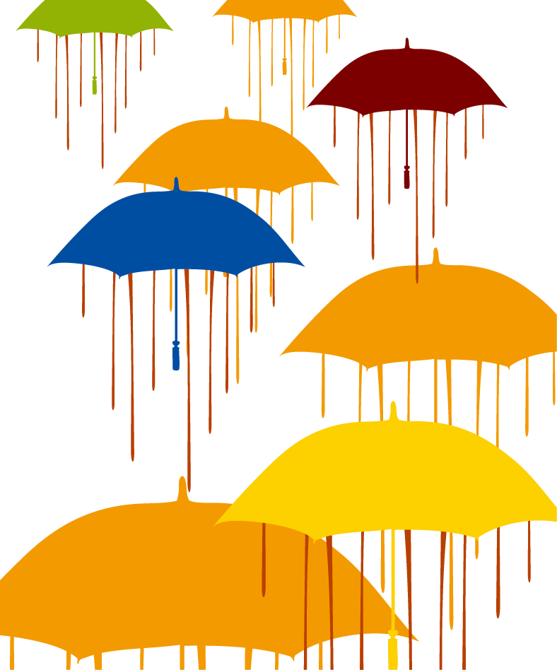 Download HD Umbrella Clip Art - Rain Vector Transparent PNG Image ...