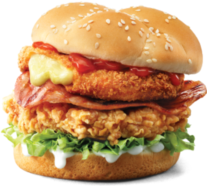 Download Kfc Burger Png Image Transparent - Burger Product - HD ...