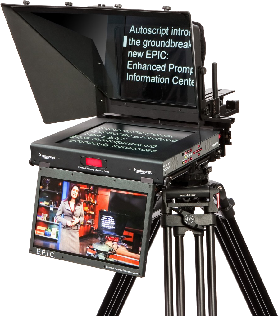 Download HD Epic17 Hero - Autoscript Teleprompter Transparent PNG Image ...