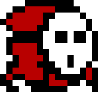 Download Shy Guy Pixel Art - 8 Bit Shy Guy - HD Transparent PNG ...