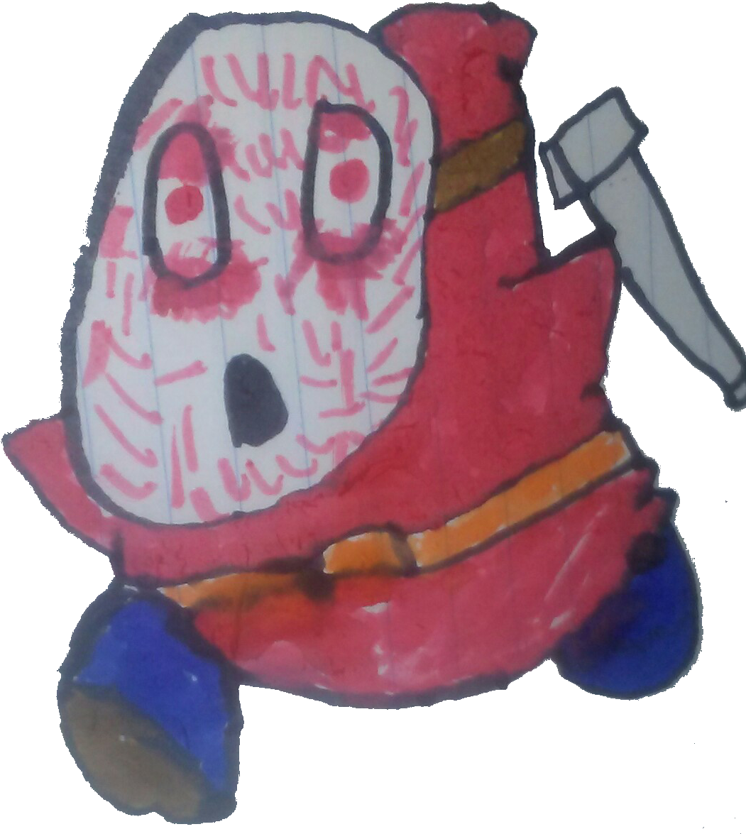 Download So Here's A Sprite Sheet/png Pic Of Pocessed Shy Guy ...