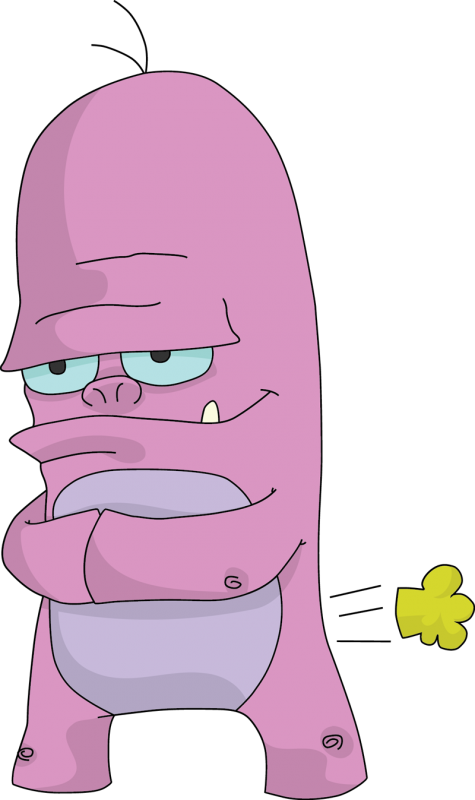 Download HD Fart Monster Transparent PNG Image - NicePNG.com