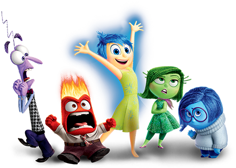 Download Fear, Anger, Joy, Disgust & Sadness - Inside Out Character ...