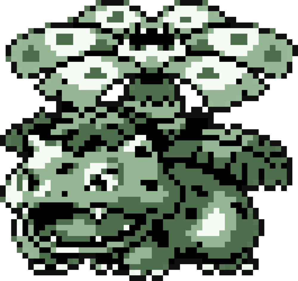 Download HD Venusaur - Pokemon Ivysaur Gen 1 Sprites Transparent PNG ...