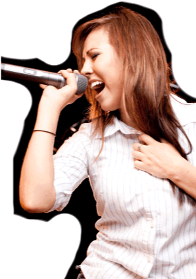 Download How To Breathe When Singing - Girl Singing Transparent - HD ...