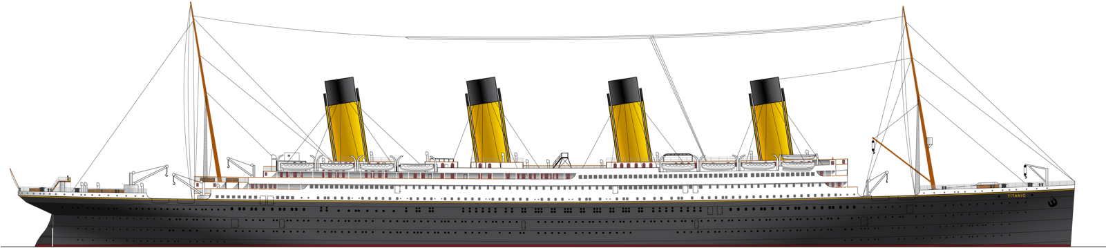 Download HD Rms Titanic Water Line Transparent PNG Image - NicePNG.com