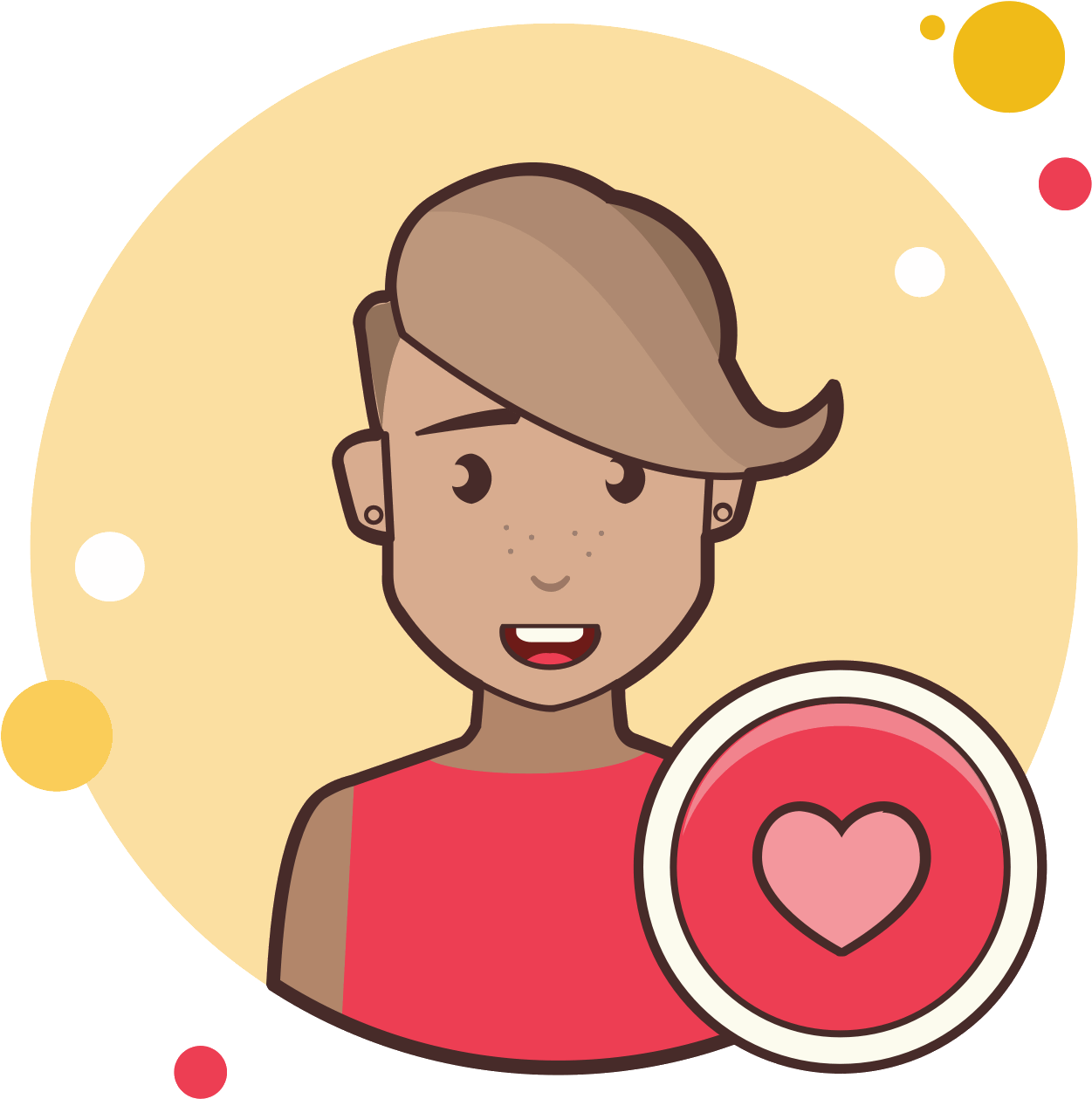 Download Female Beloved Icon - Cartoon - HD Transparent PNG - NicePNG.com