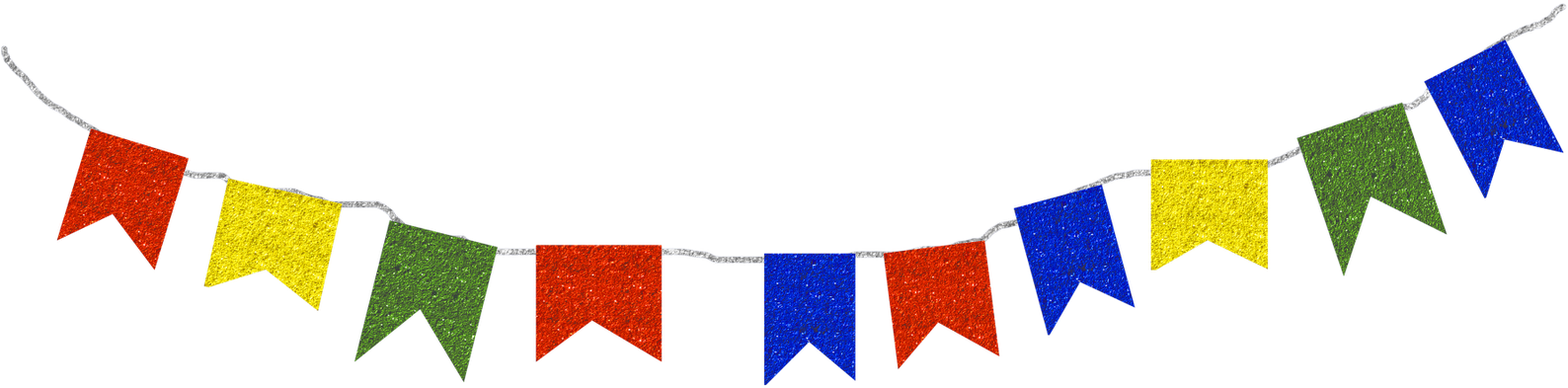 Download Png Banderines - Plantilla Para Invitacion De Cumpleaños - HD ...