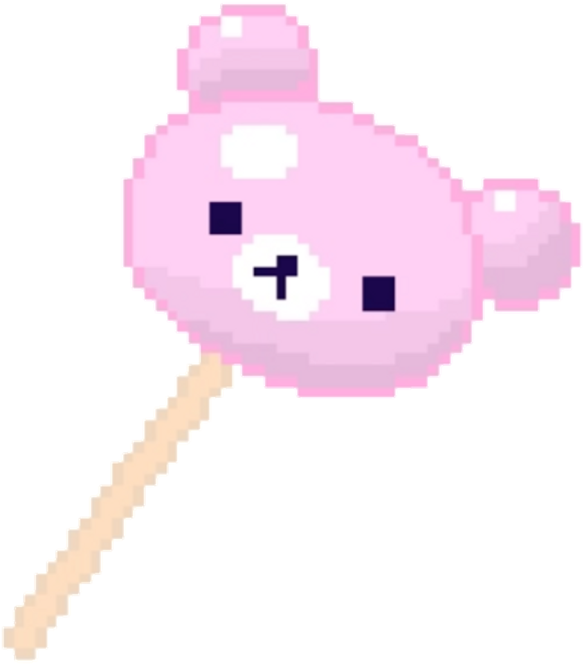 Download Pixel Cute Pink Pastel Kawaii Transparent Pixels Transparent ...