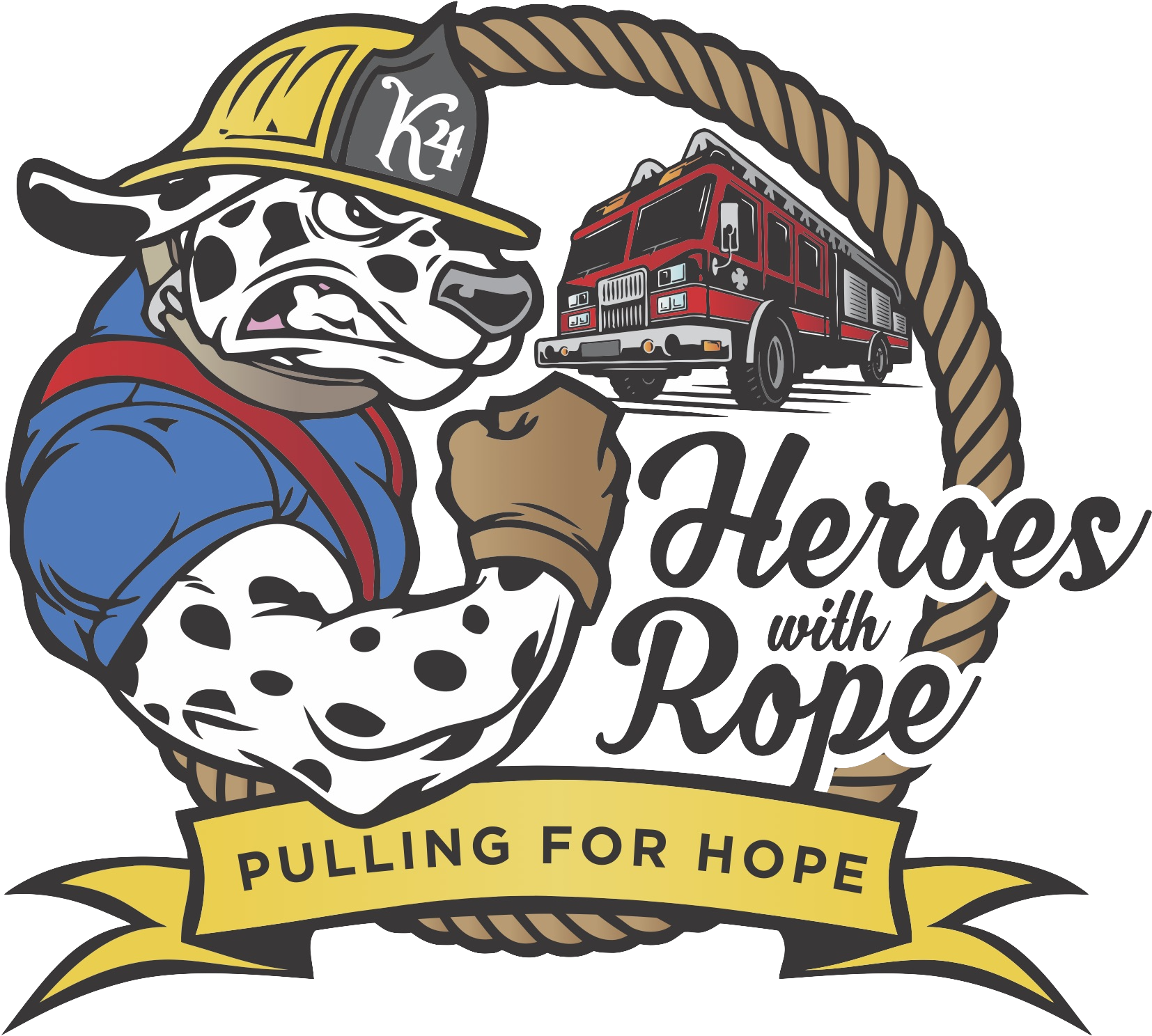 Download HD Firetruck Pull Logo - Illustration Transparent PNG Image ...