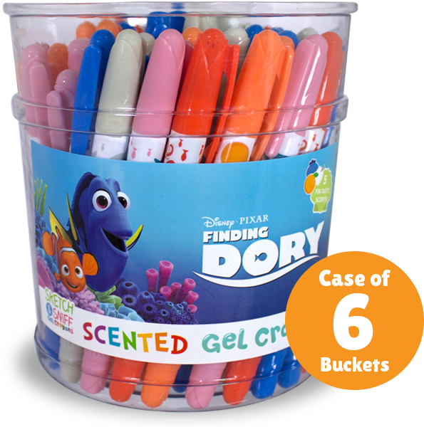 Download Dory Case Of Gel Crayons - Finding Nemo - HD Transparent PNG ...