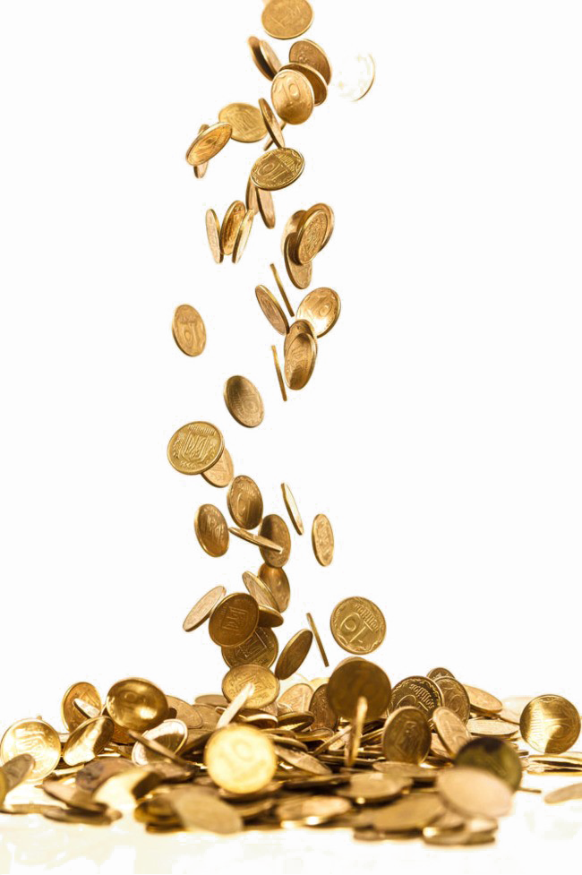 Download Falling Coins Png Free Download - Falling Gold Coin Png - HD ...