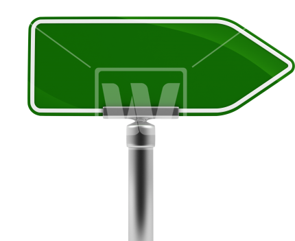 Download Arrow Street Sign - Sign - HD Transparent PNG - NicePNG.com
