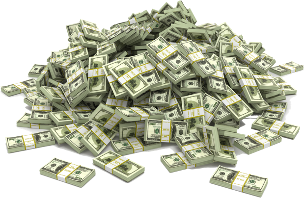 Download HD Cash - Money Piles Transparent PNG Image - NicePNG.com
