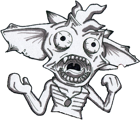 Download HD Crazy-gremlin - Cartoon Transparent PNG Image - NicePNG.com