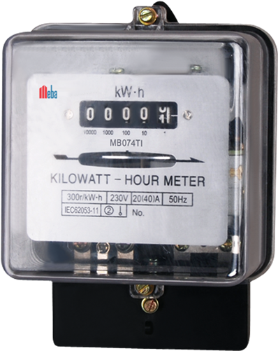 Download Meba Home Energy Meter Mb074ti - Energy Meter Transparent - HD ...