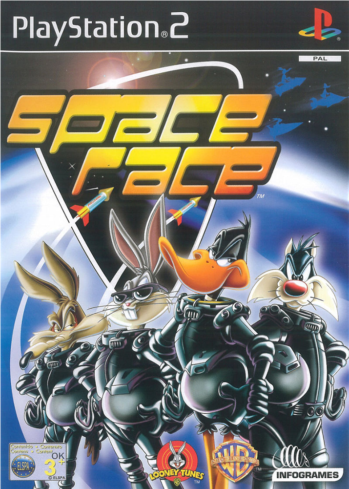 Download HD Looney Tunes Space Race - Looney Toons Space Race Ps2 ...