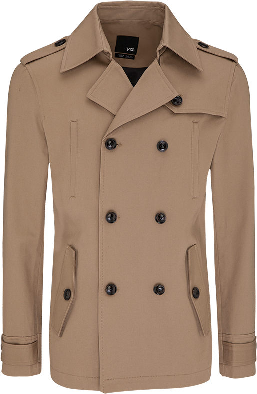 Download HD Fashion 4 Men - Trench Coat Transparent PNG Image - NicePNG.com