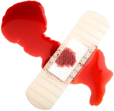 Download HD Used Band-aid With My Own Blood - Band Aid With Blood ...