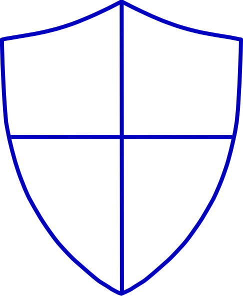 Download Knights Shield Template - HD Transparent PNG - NicePNG.com