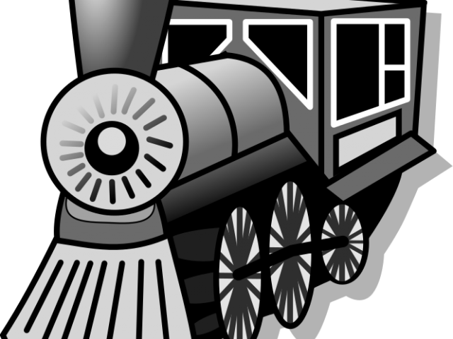 Download HD Locomotive Clipart Front Train - Transparent Background ...