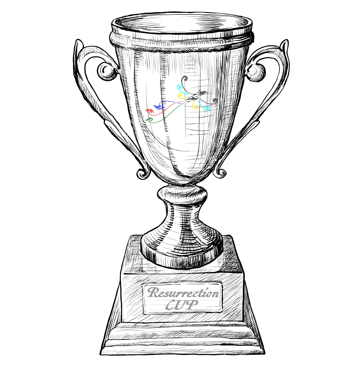 Download HD Trophies Drawing Transparent PNG Image - NicePNG.com
