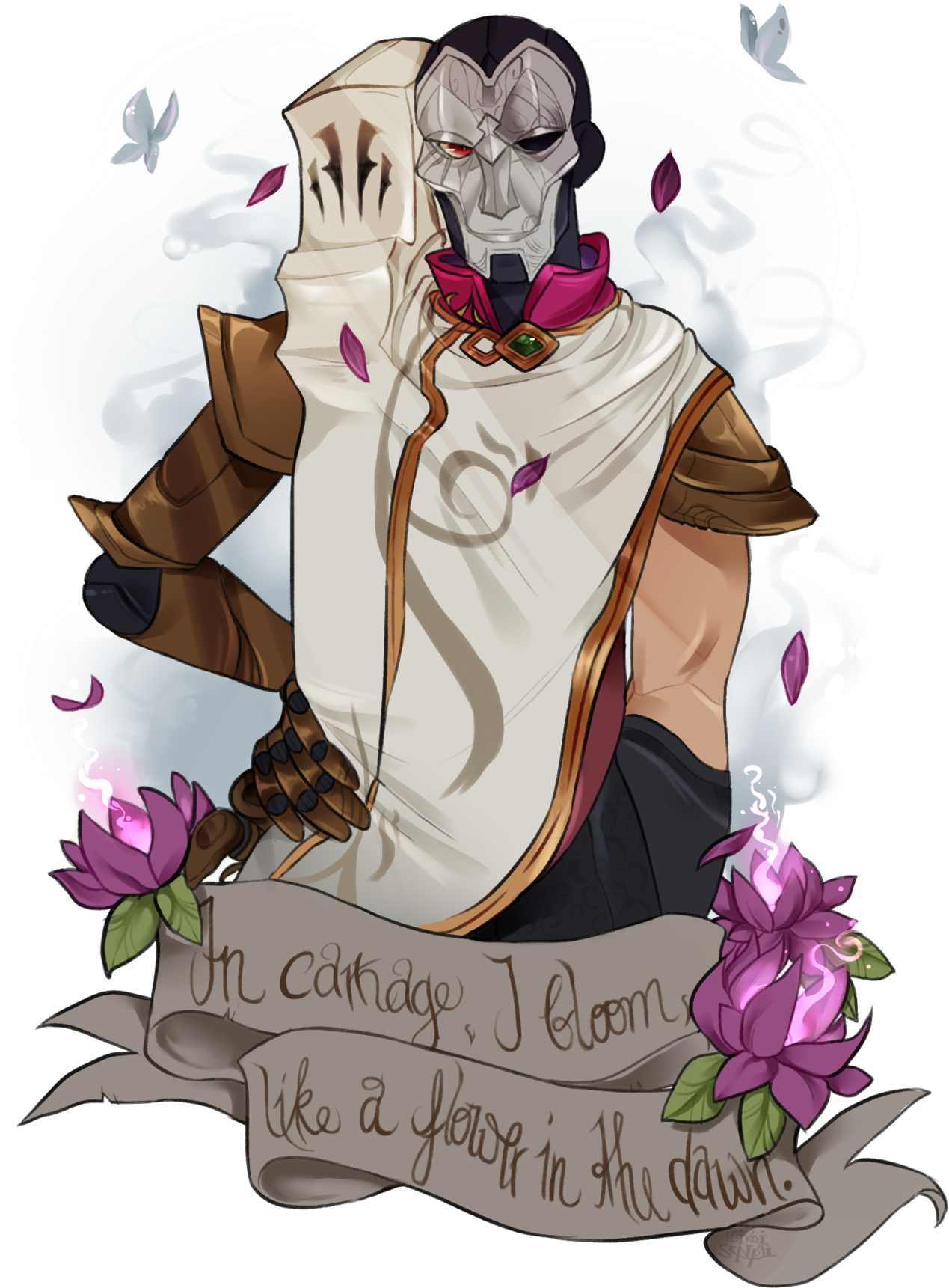 Download Jhin Khada Jhin League Of Legends Jhin The Virtuoso - T-shirt ...