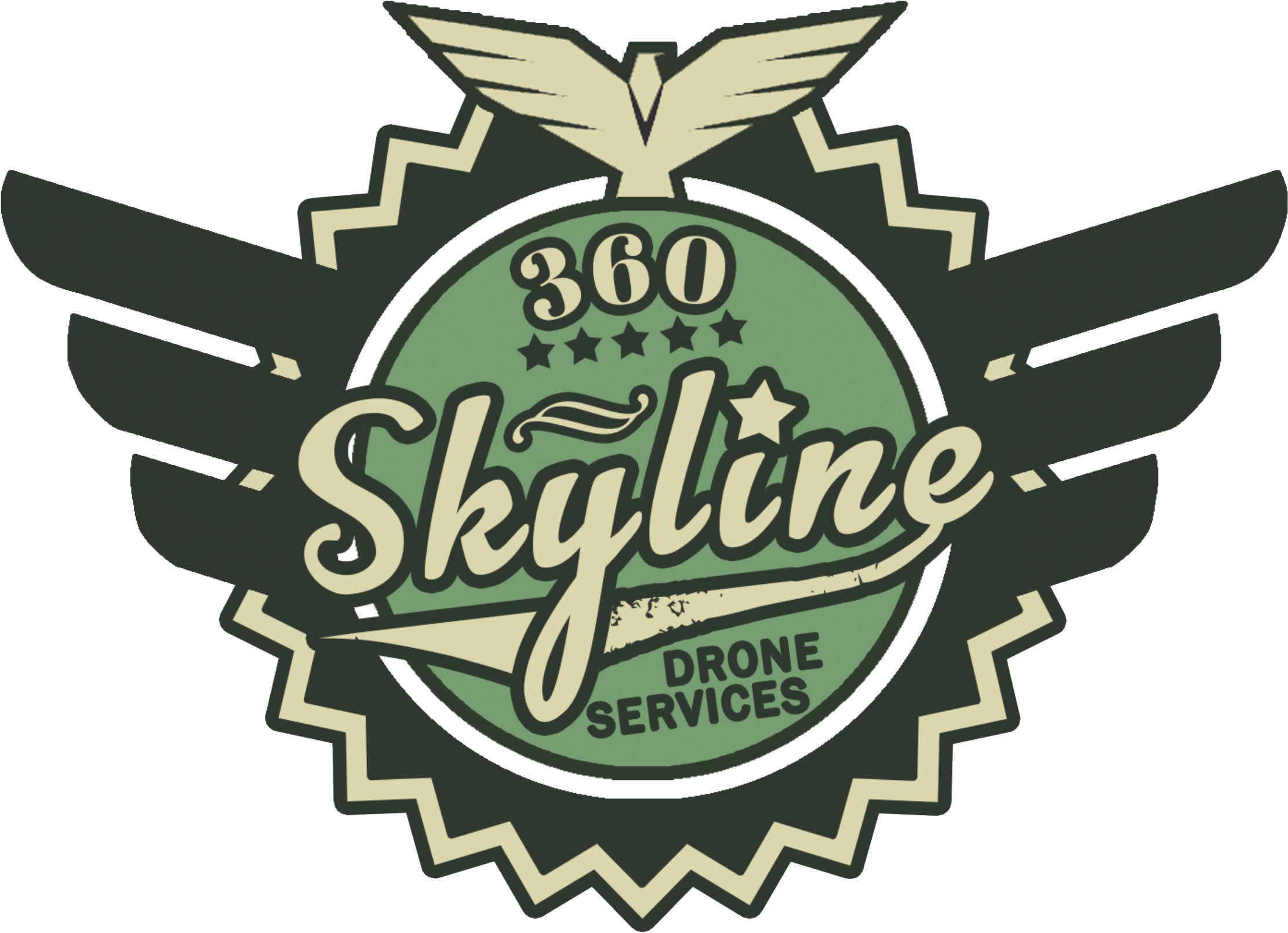 Download 360 Skyline Drone Services - Label - HD Transparent PNG ...