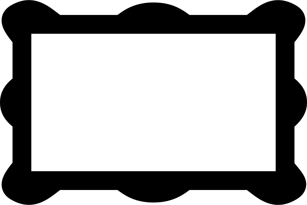 Download Rectangular Frame With Rounded Corners Comments - Frames Png ...