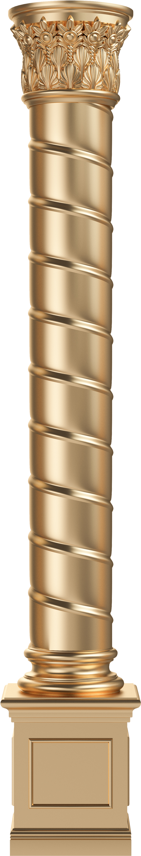 Download Column Gold European Columns Transprent Png Free - Pillar Png ...