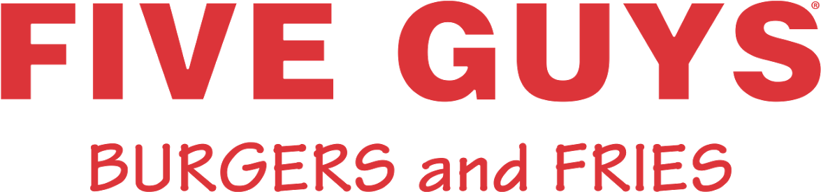 Download HD Five Guys Logo - Five Guys Burgers And Fries Transparent ...