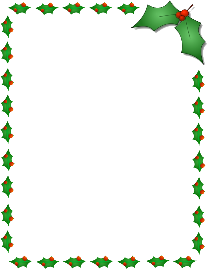 Download HD Christmas Borders Png Download - Christmas Music For Easy ...