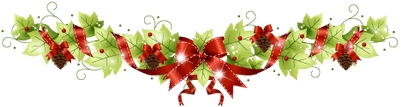 Download Beautiful Christmas Garland Transparent Png Stickpng - Garland ...