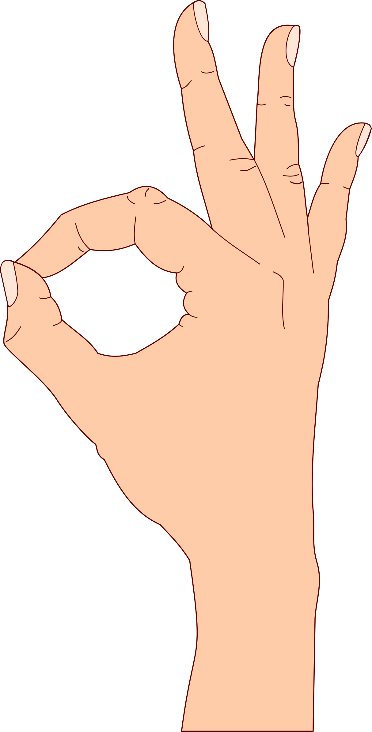 Download HD Medium Image - Ok Hand Clipart Transparent PNG Image ...