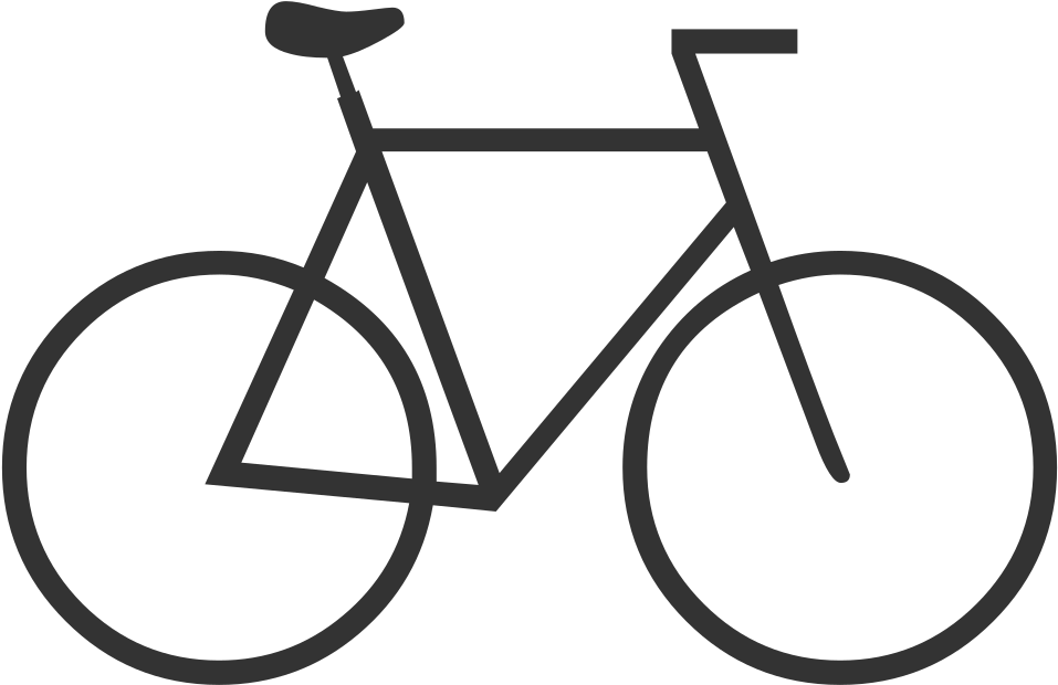 Download Bicicletta - Simple Bicycle Drawing - HD Transparent PNG ...