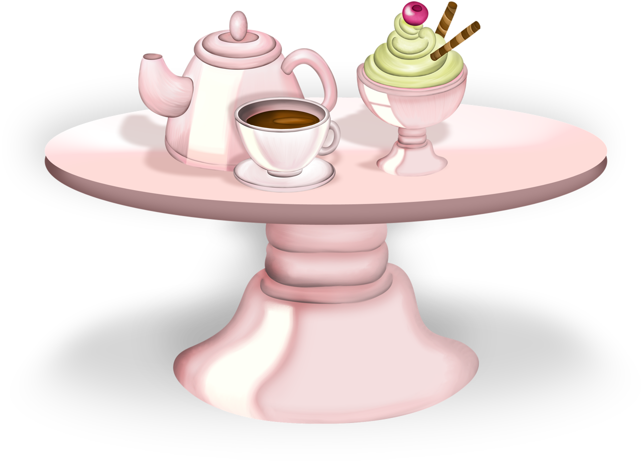 Download B * * Fashionable Food Clipart, Afternoon Tea, Mat, - Table ...