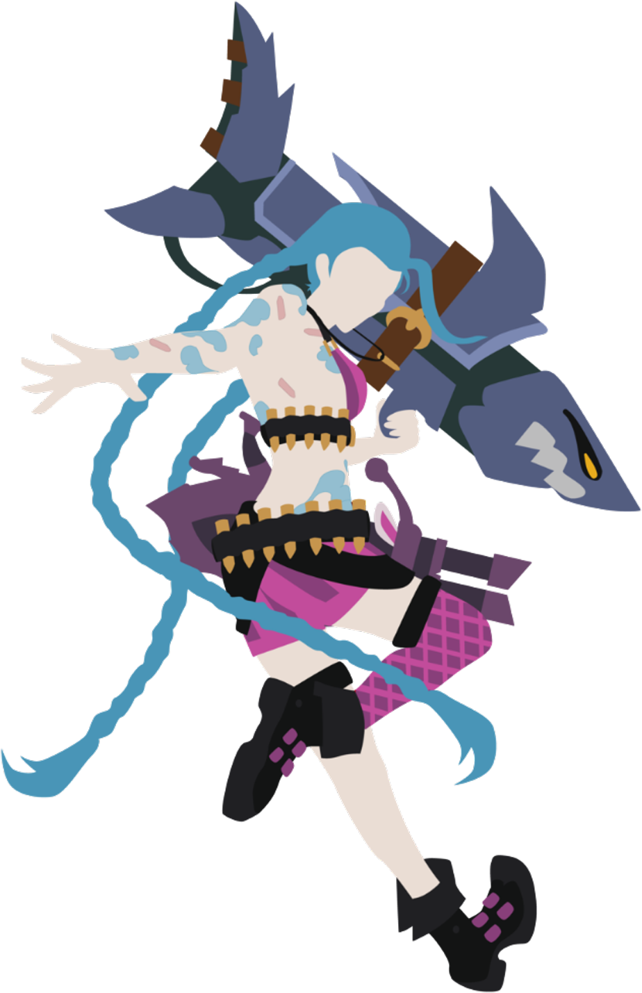 Download Jinx Sticker - Jinx Lol Png - HD Transparent PNG - NicePNG.com