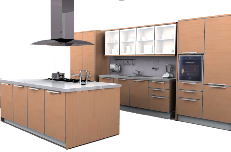 Download Clipart Kitchen Kitchen Counter - Mutfak Dolapları Modelleri ...